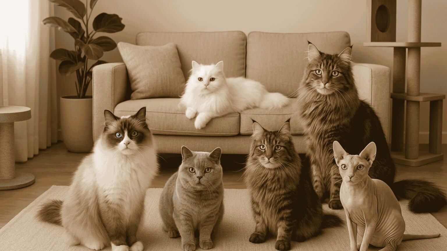 14 Best House Cat Breeds for Indoor Living.